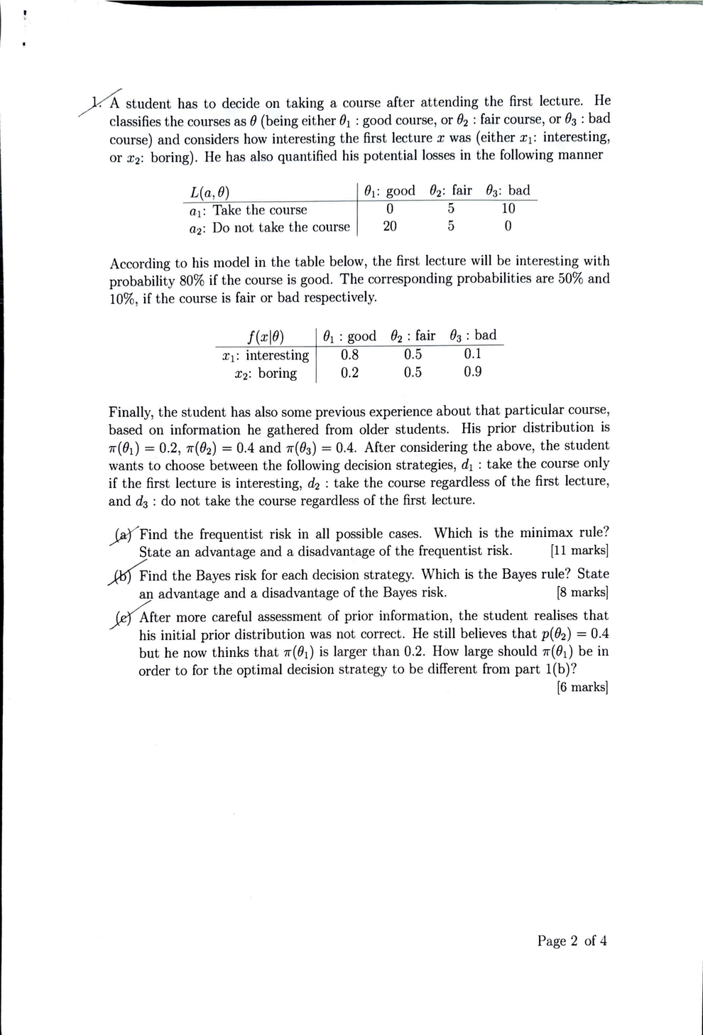 LSE Past Paper ST308 (2023) – SuperbNote